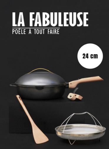 La fabuleuse poêle 8 en 1 Cookut avis complet et test